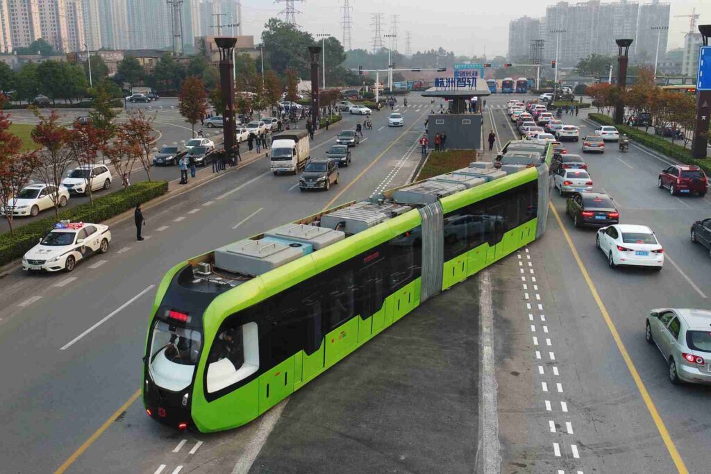 Trem Otonom Dijadwalkan Beroperasi di Ibu Kota Nusantara pada Agustus ...